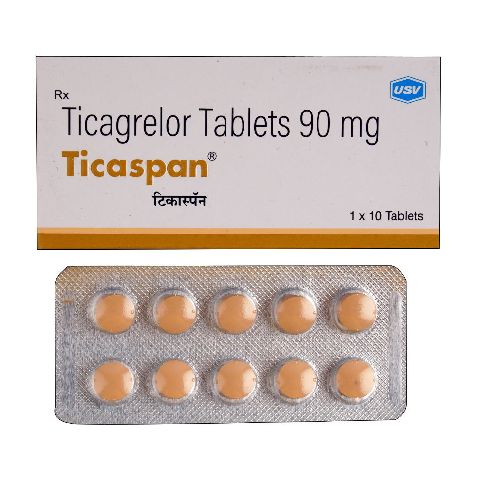 Buy Ticaspan 90mg 10 Tablets Online at Best Prices | Wellness Forever