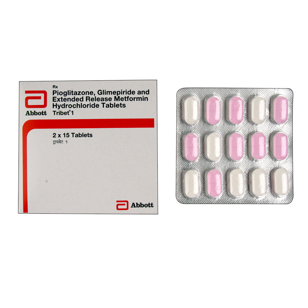 Buy Tribet 1mg 15 Tablets Online at Best Prices | Wellness Forever