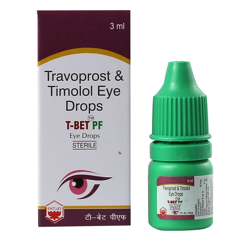 Buy T-Bet PF Eye Drops 3 ml Online at Best Prices | Wellness Forever