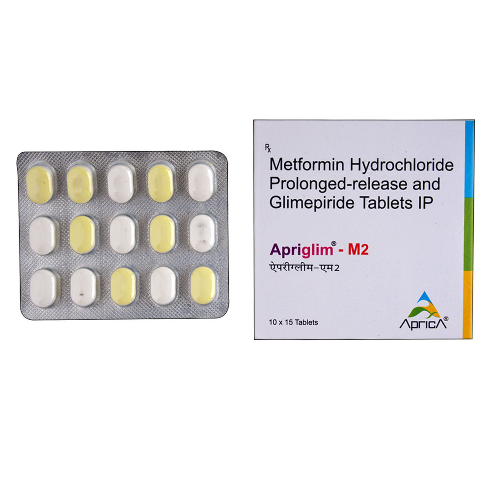 Buy Apriglim-M2 15 Tablets Online at Best Prices | Wellness Forever