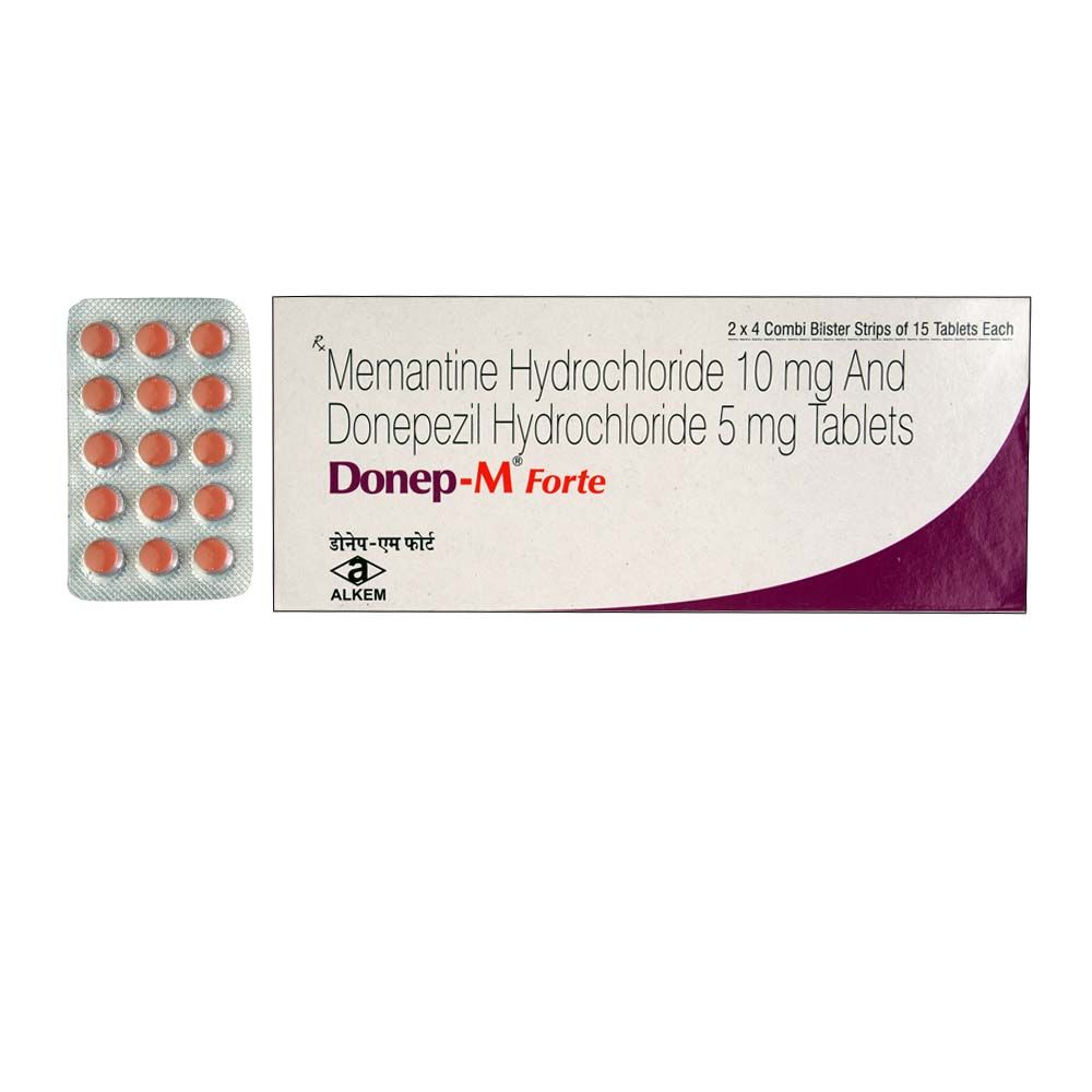 Buy Donep-M-Forte 15 Tablets Online at Best Prices | Wellness Forever