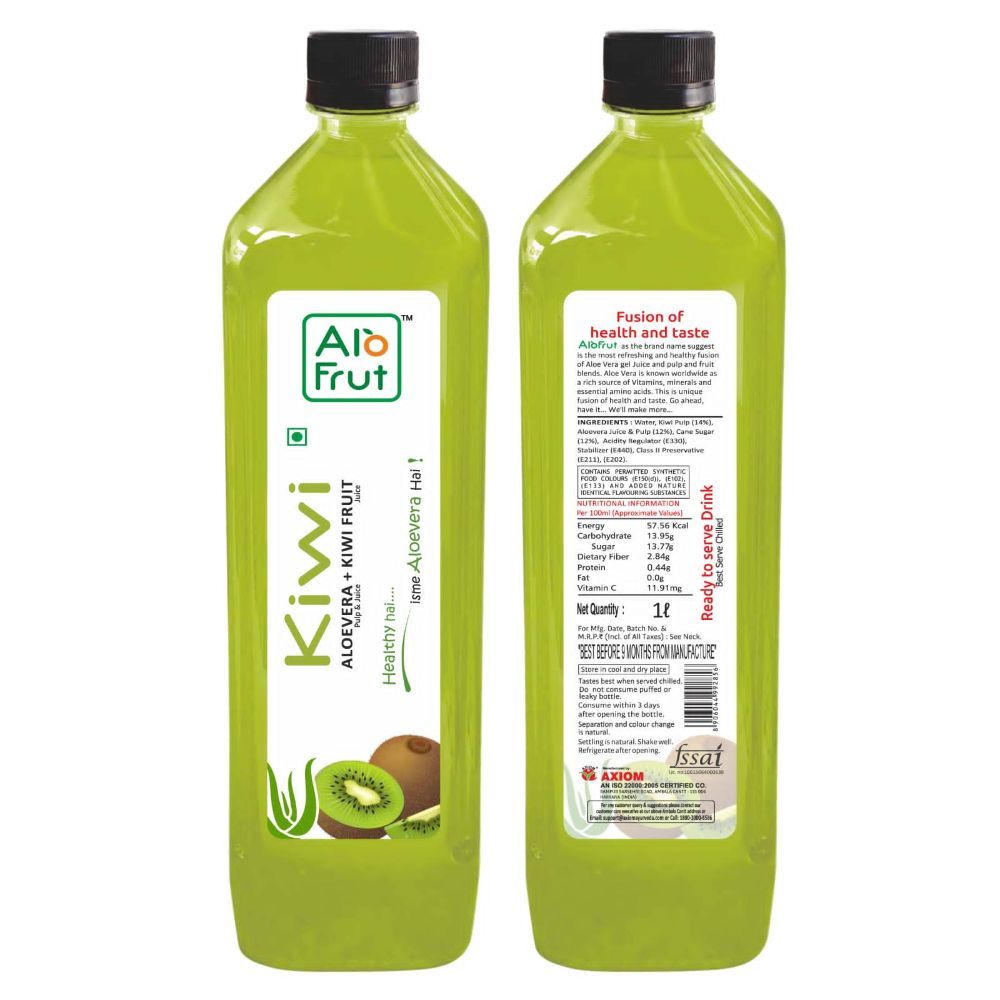 Buy Alo Frut Kiwi Juice With Aloe Vera 1L Online at Best Prices ...
