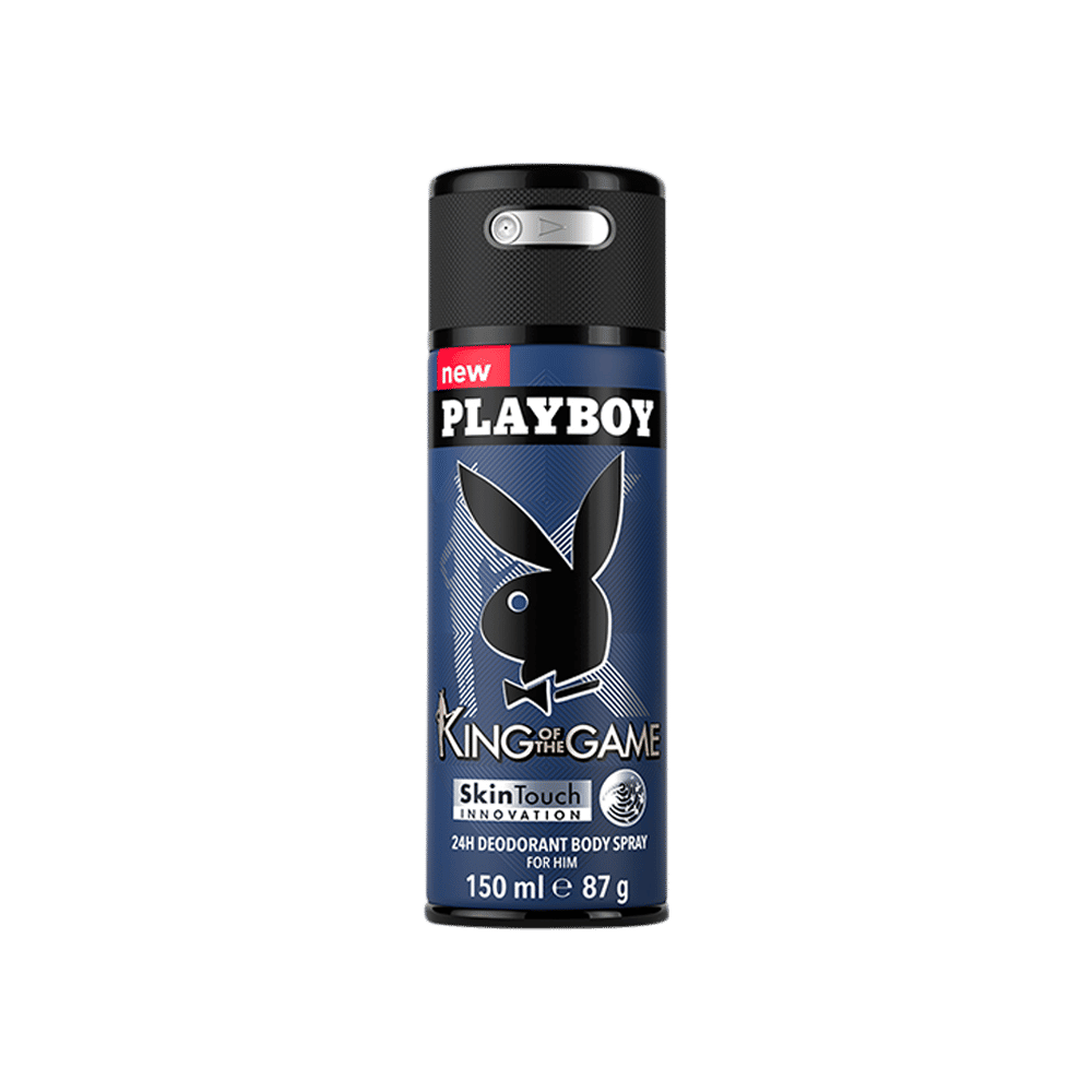 Buy Playboy King Of The Game Deodorant For Men, 150 ml Online at Best ...