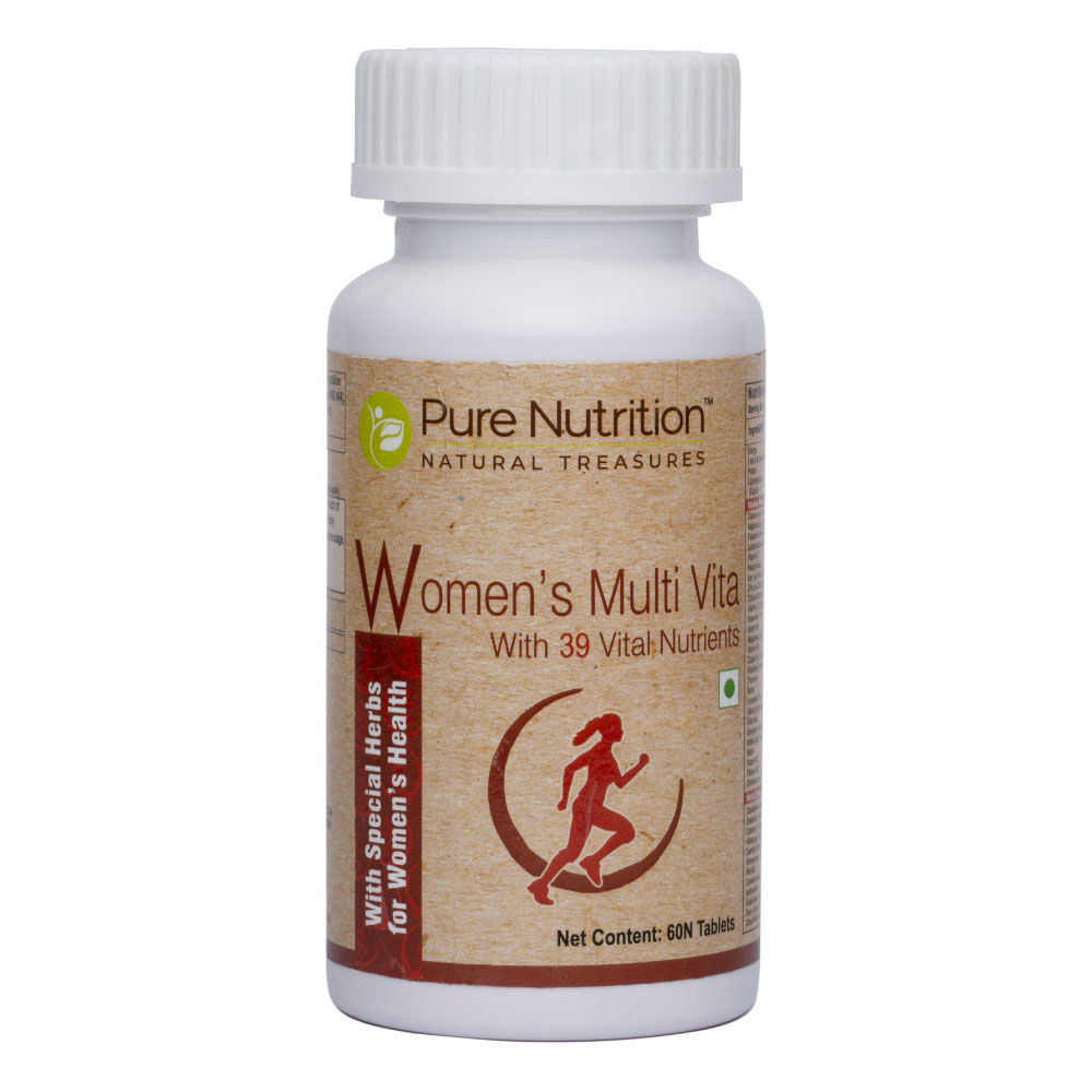 Buy Pure Nutrition Women's Multi Vita Tablets, 60 tablets Online at ...