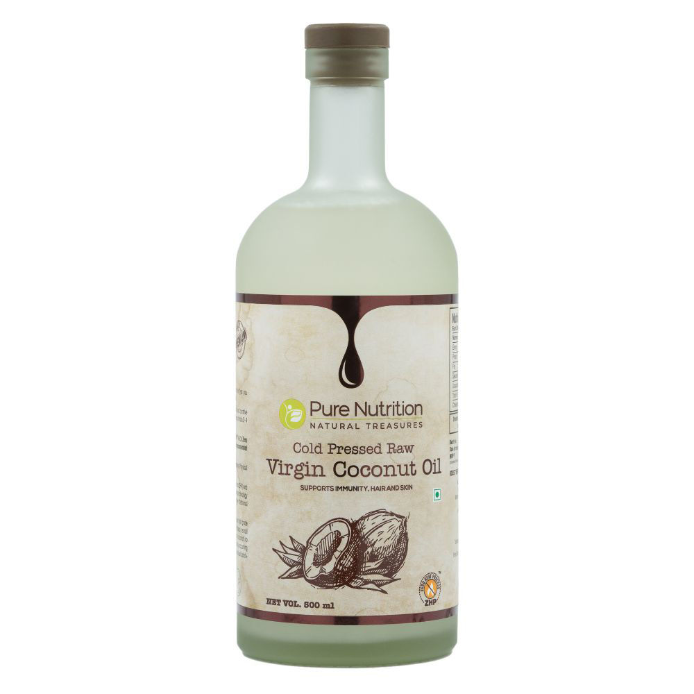 Buy Pure Nutrition Organic Raw Virgin Coconut Oil, 500 ml Online at ...