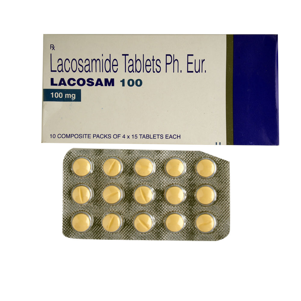 Buy Lacosam 100mg 15 Tablets Online at Best Prices | Wellness Forever