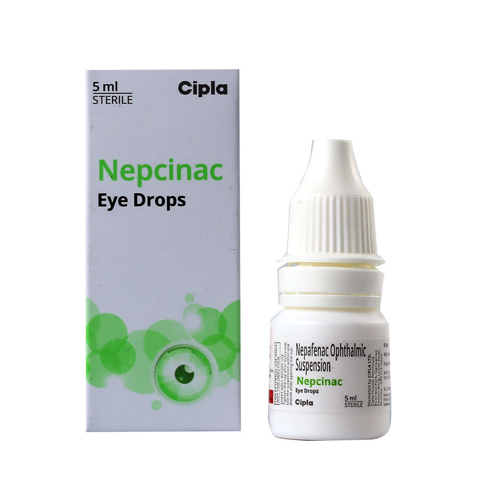 Buy Nepcinac Eye Drops 5 ml Online at Best Prices | Wellness Forever