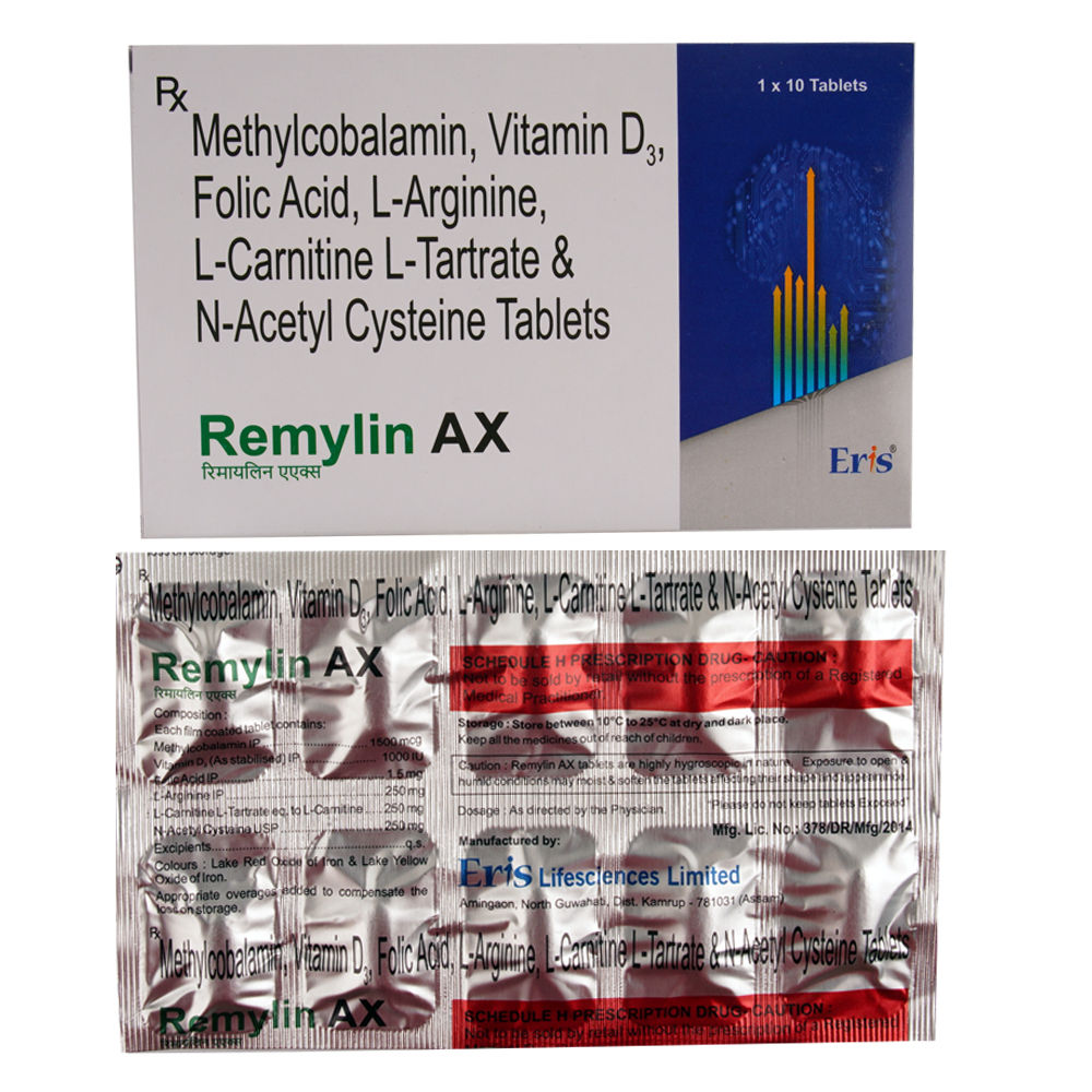 Buy Remylin AX 10 Tablets Online at Best Prices | Wellness Forever