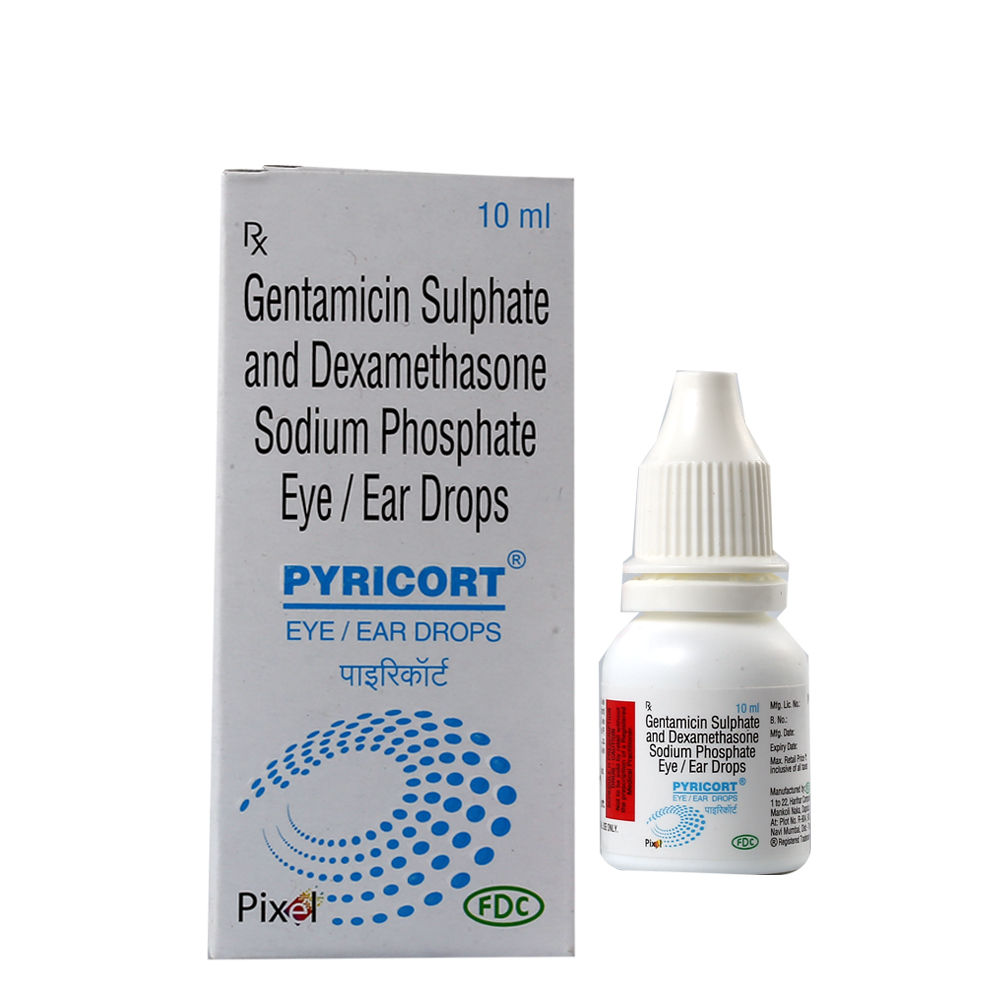 Buy Pyricort Eye Ear Drops 10 ml Online at Best Prices | Wellness Forever