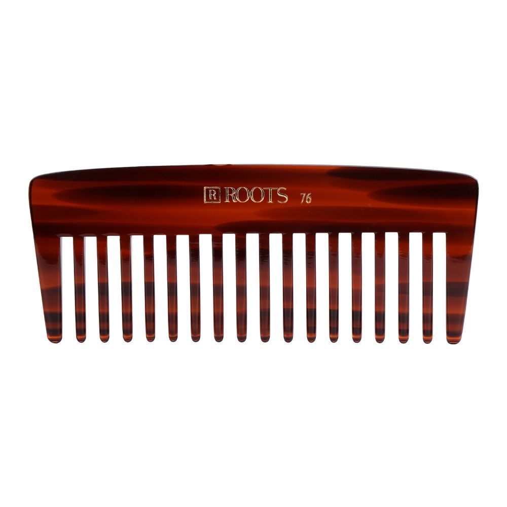 Buy Roots Brown Wide Teeth Comb, 76, 1 pc Online at Best Prices ...