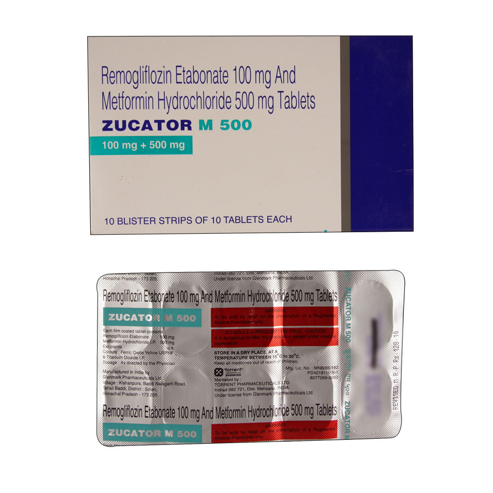 Buy Zucator M 500mg 10 Tablets Online at Best Prices | Wellness Forever