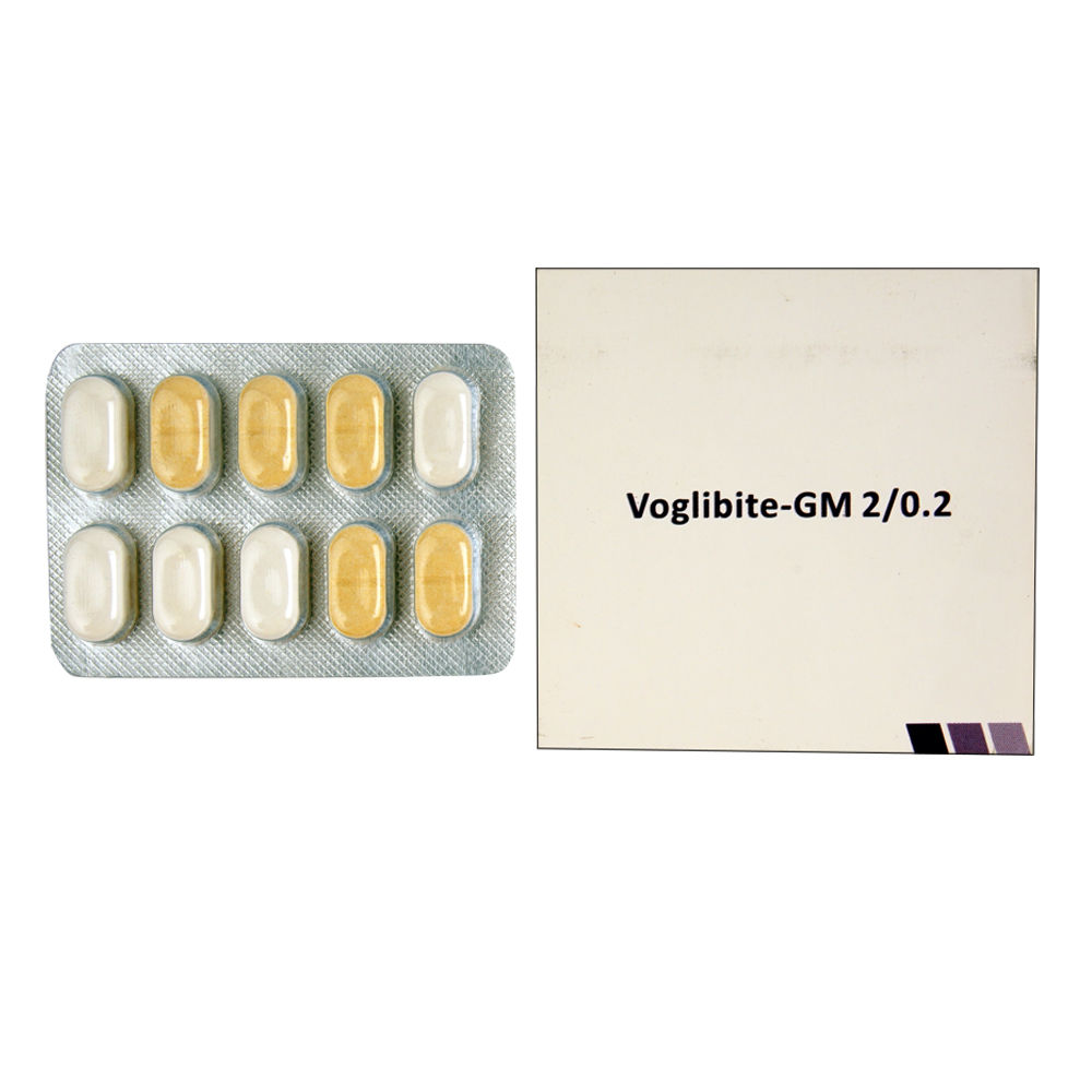 Buy Voglibite-GM 2/0.2mg 10 Tablets Online at Best Prices | Wellness ...
