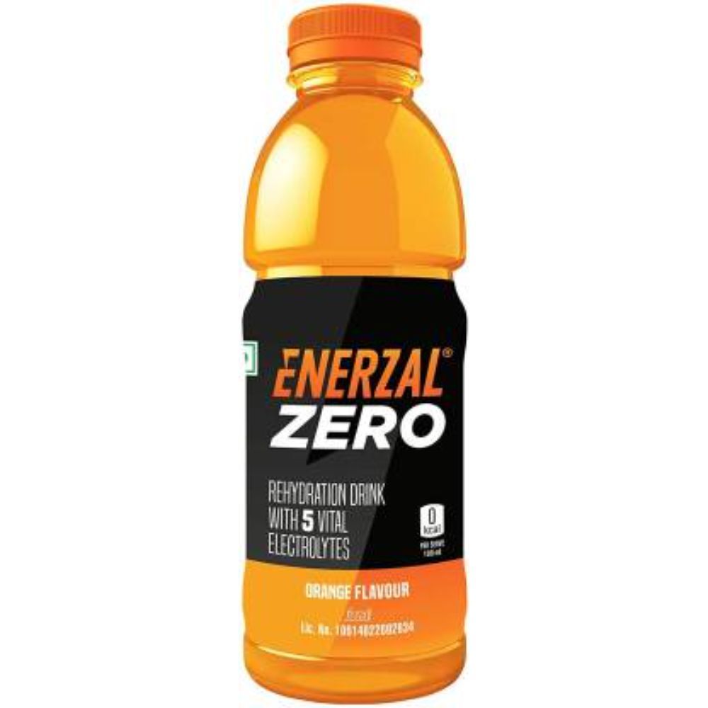 Buy Enerzal Zero Energy Drink Liquid Orange 400ml Online at Best Prices ...