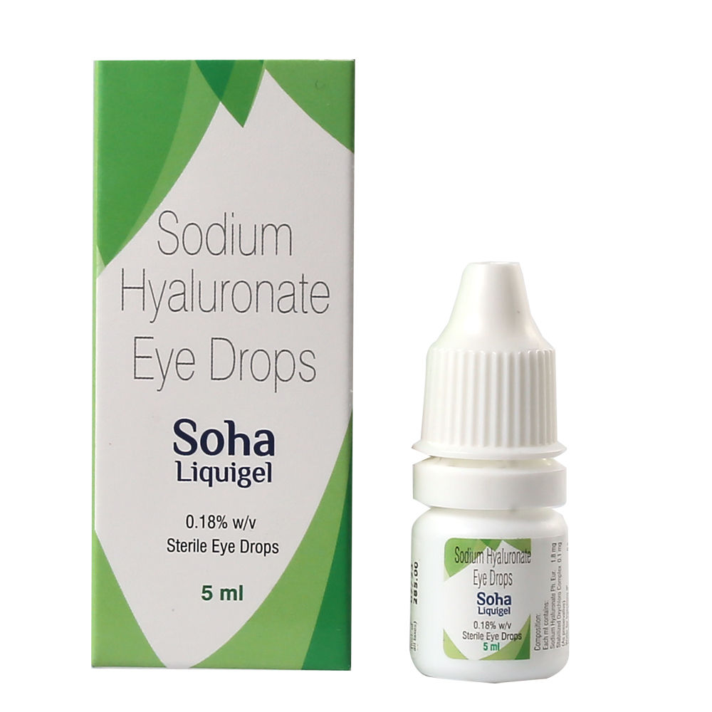 Buy Soha Liquigel Eye Drops 5 ml Online at Best Prices | Wellness Forever
