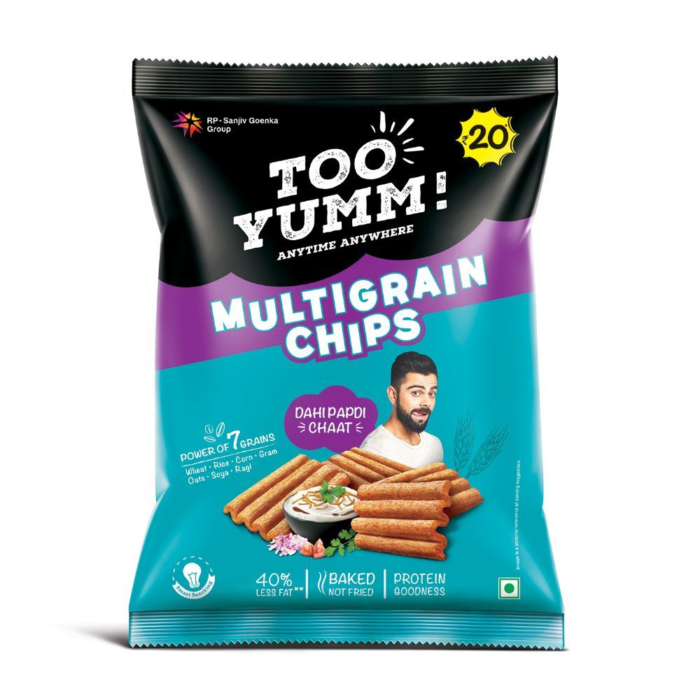 Buy Too Yumm! Multigrain Chips, Dahi Papdi Chaat, 52 g Online at Best ...