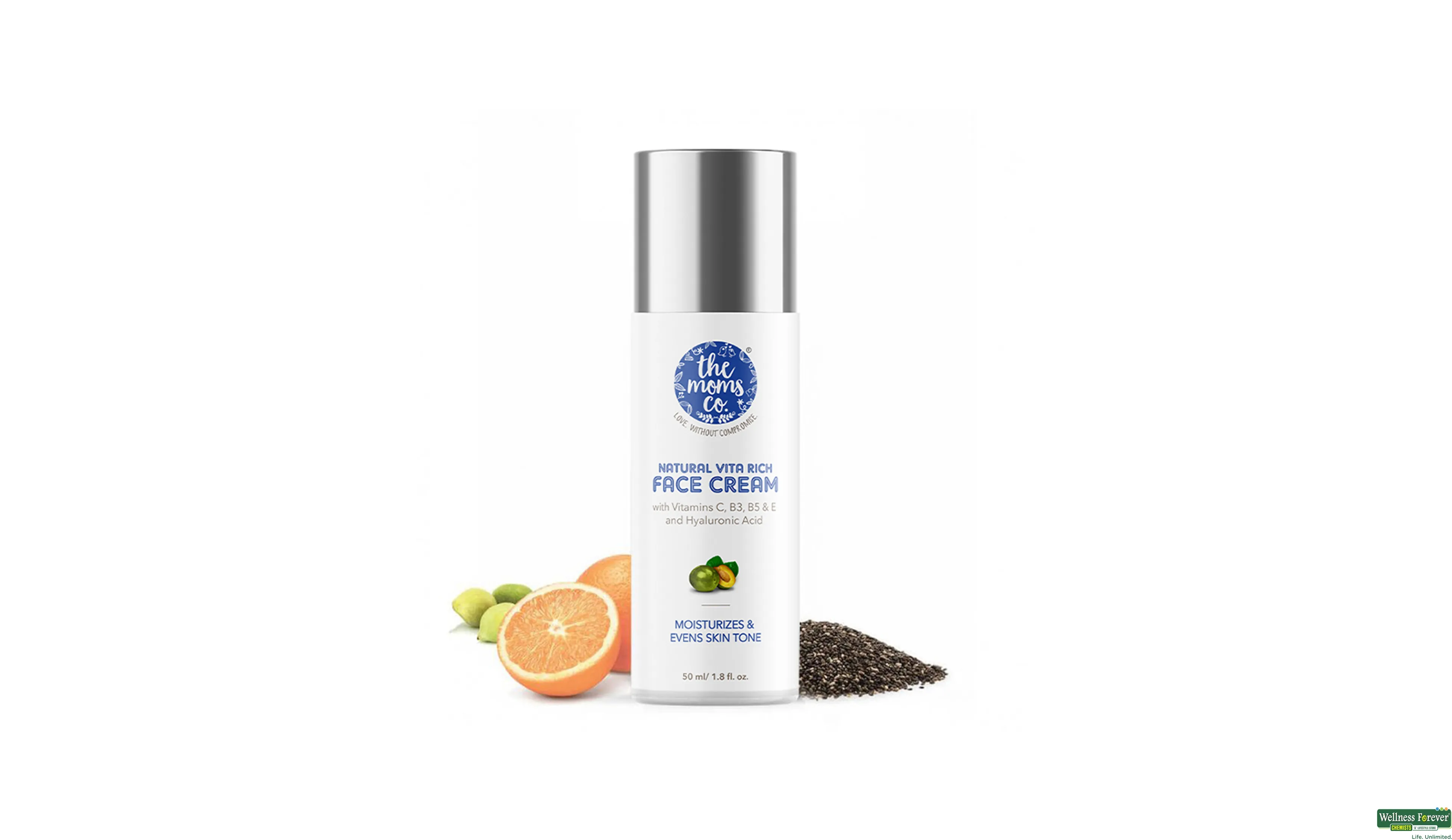 Buy The Moms Co Natural Vita Rich Face Cream 50 Ml Online At Best