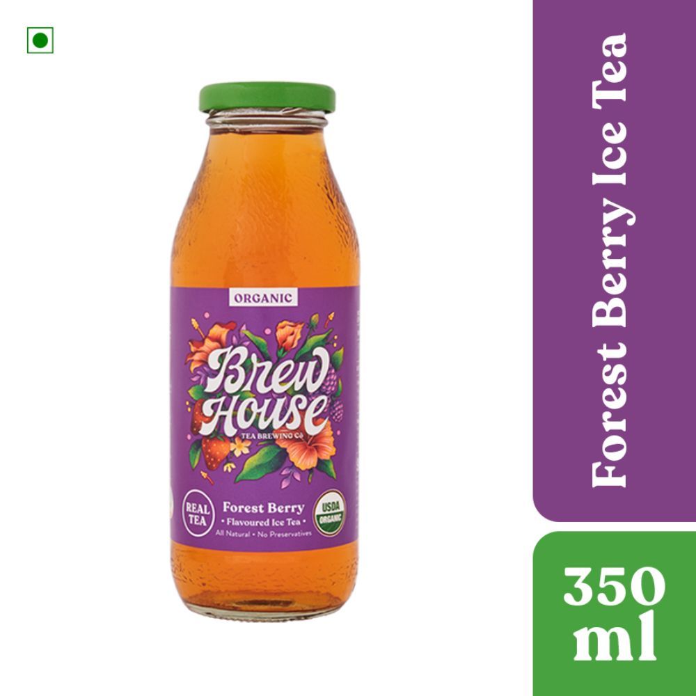 Buy Brewhouse Forest Berry Ice Tea, 350 ml Online at Best Prices ...