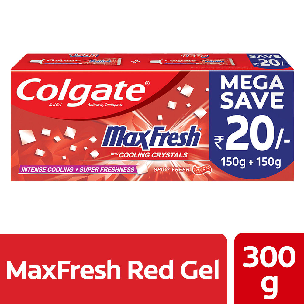 Buy Colgate Maxfresh Gel Toothpaste, 300 g Online at Best Prices ...