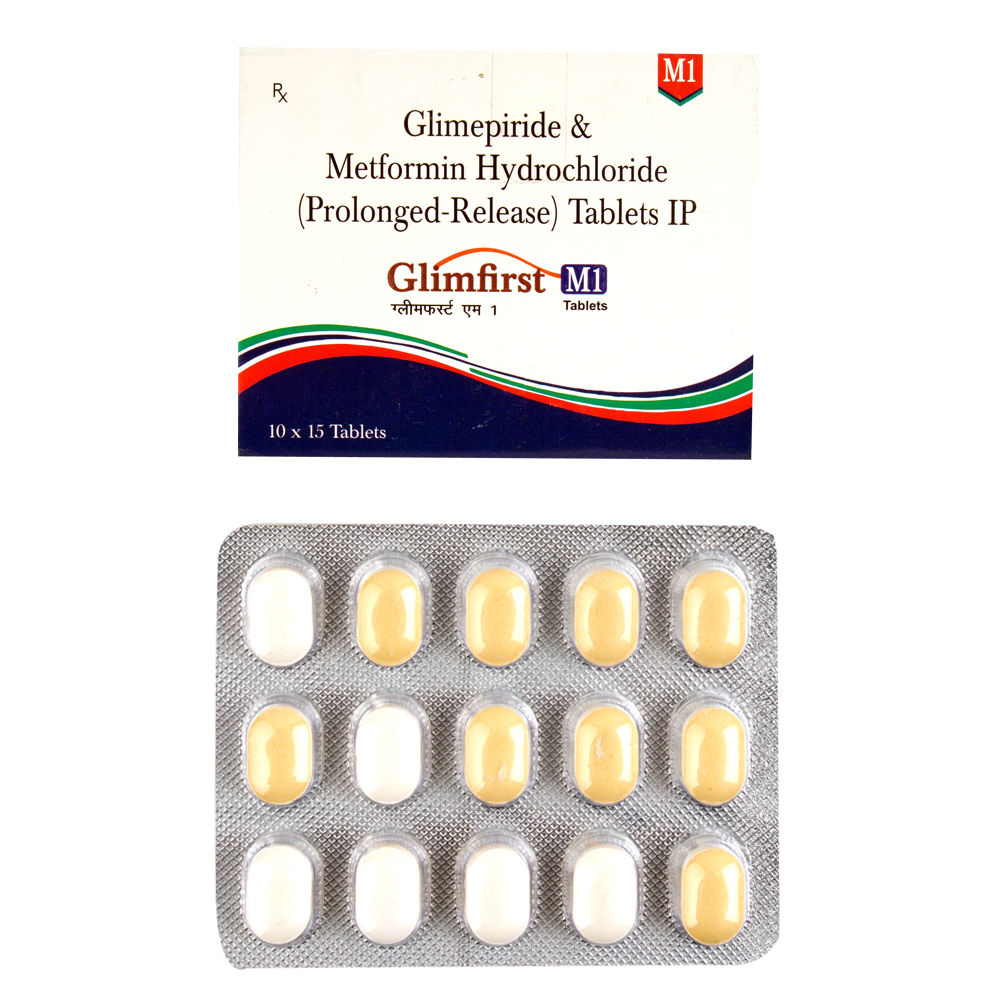 Buy Glimfirst-M1 15 Tablets Online at Best Prices | Wellness Forever