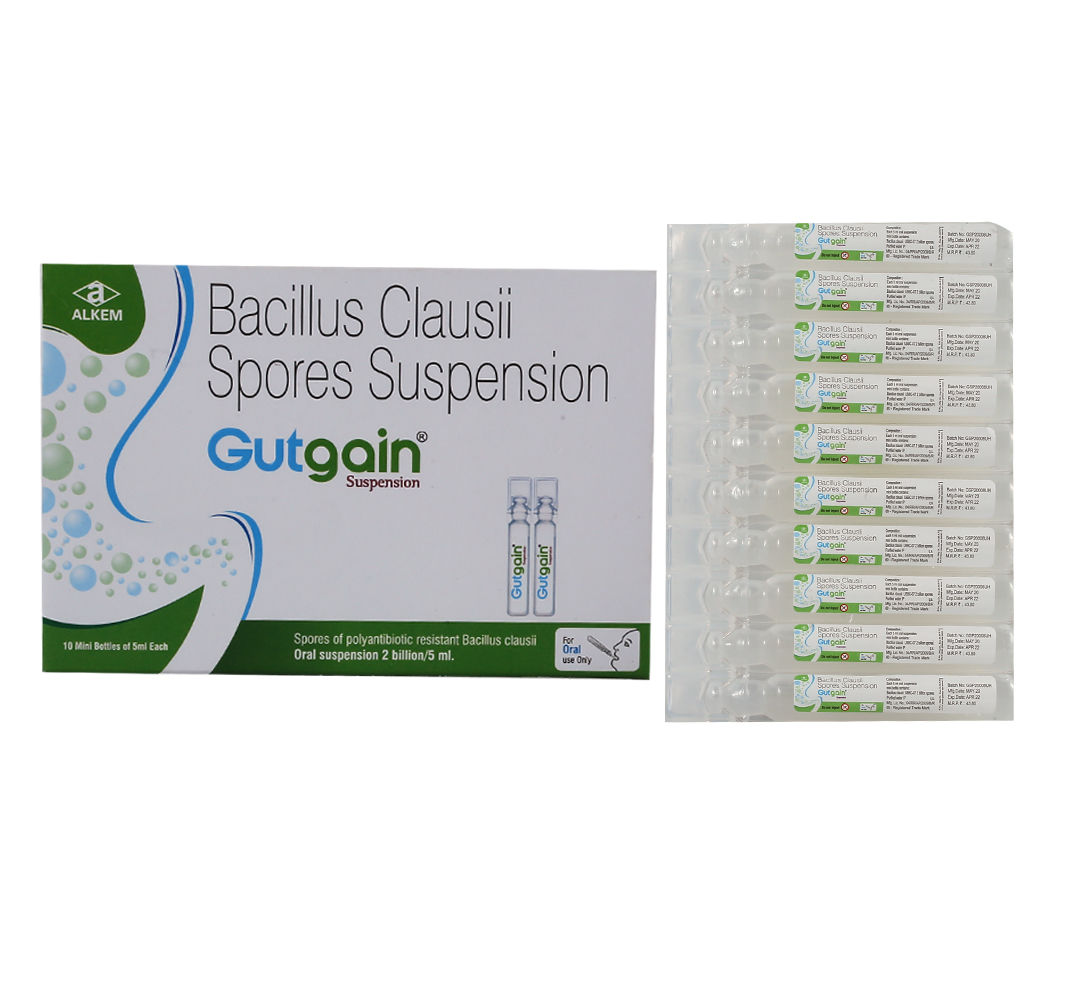 Buy Gutgain Suspension 5 ml Online at Best Prices | Wellness Forever