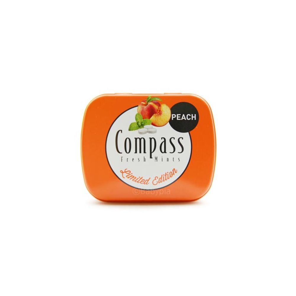 Buy Compass Mints Peach Extra Strong, 14 g Online at Best Prices ...