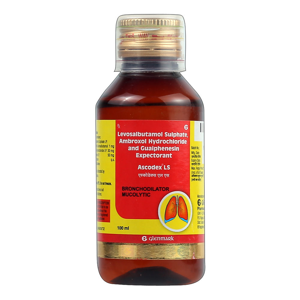 Buy Ascodex-LS Syrup 100 ml Online at Best Prices | Wellness Forever