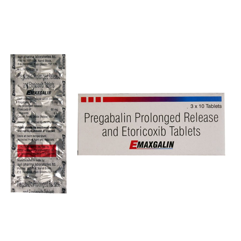 Buy Emaxgalin 10 Tablets Online at Best Prices | Wellness Forever