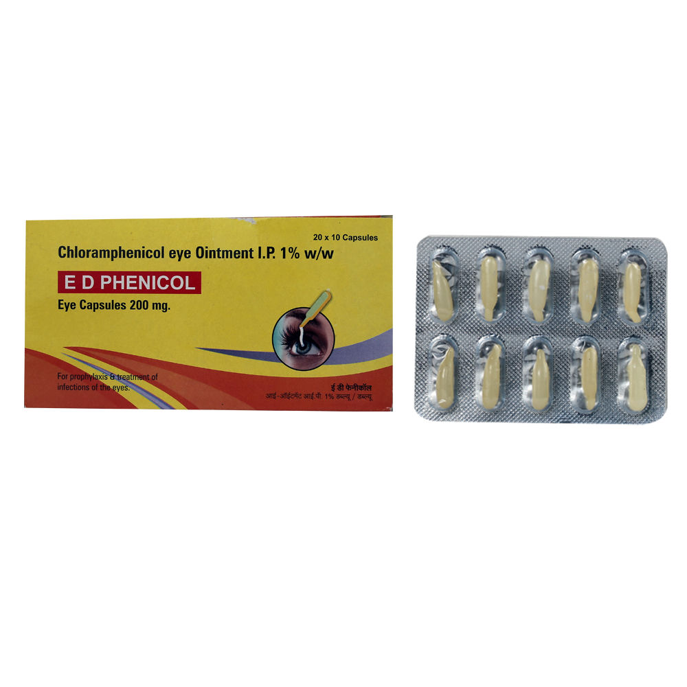 Buy E D Phenicol 10 Capsules Online at Best Prices | Wellness Forever