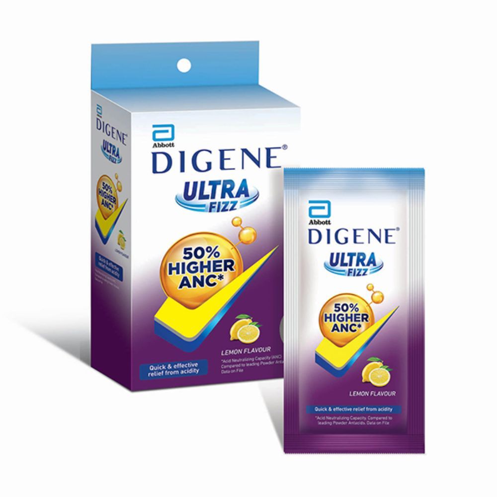Buy Digene Ultra Fizz Lemon Powder Sachet, 6.25 g Online at Best Prices ...