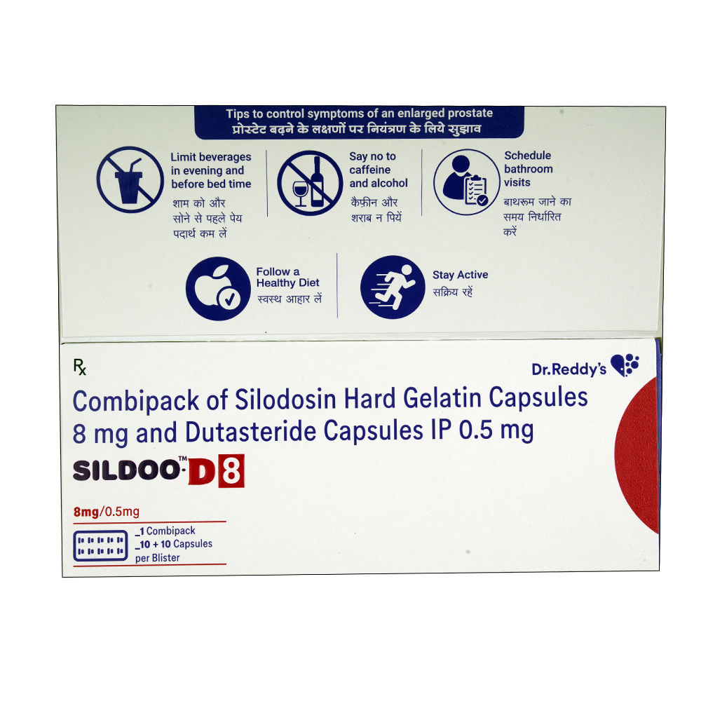 Buy Sildoo-D 8mg 1 Kit Online at Best Prices | Wellness Forever