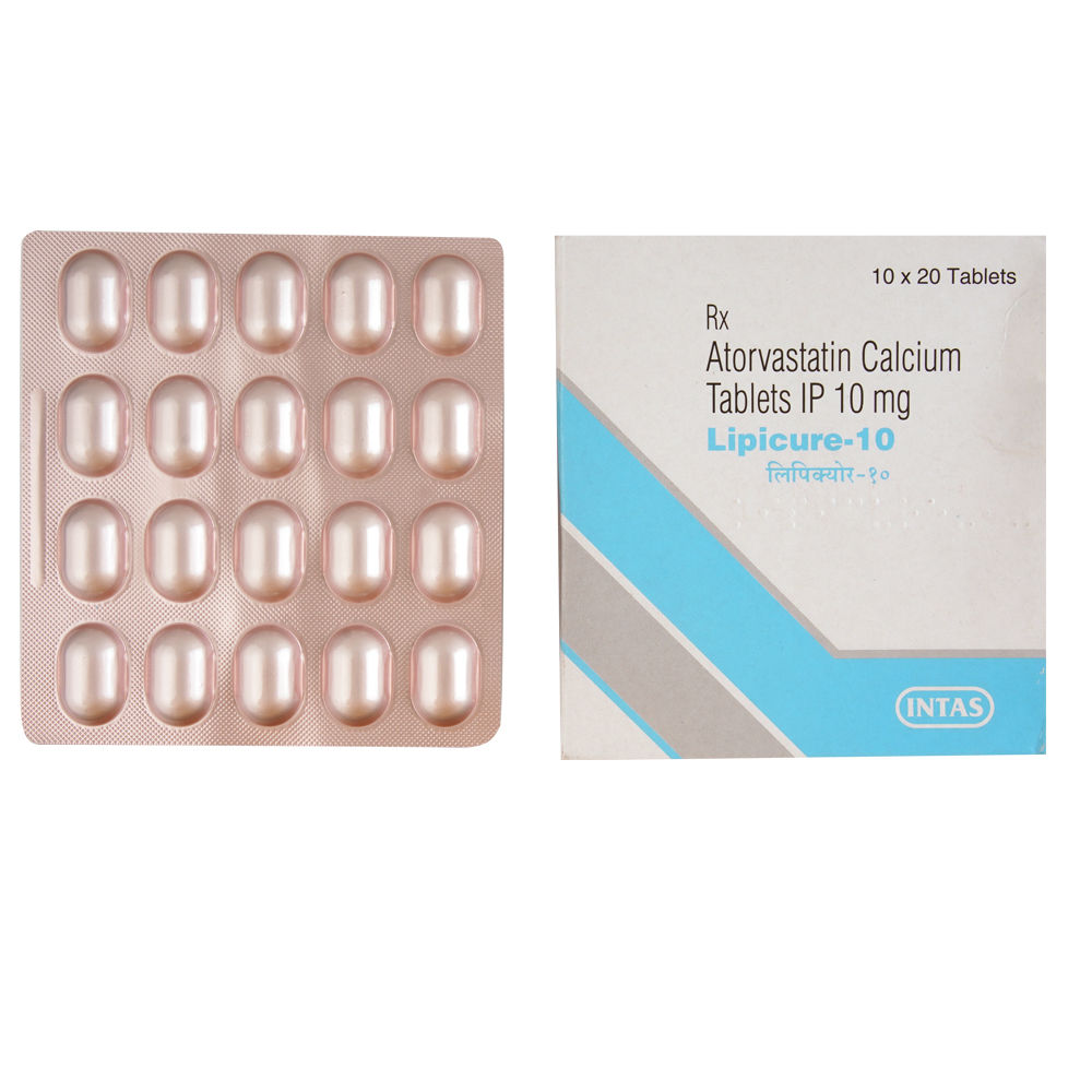 Buy Lipicure 10mg 20 Tablets Online at Best Prices | Wellness Forever