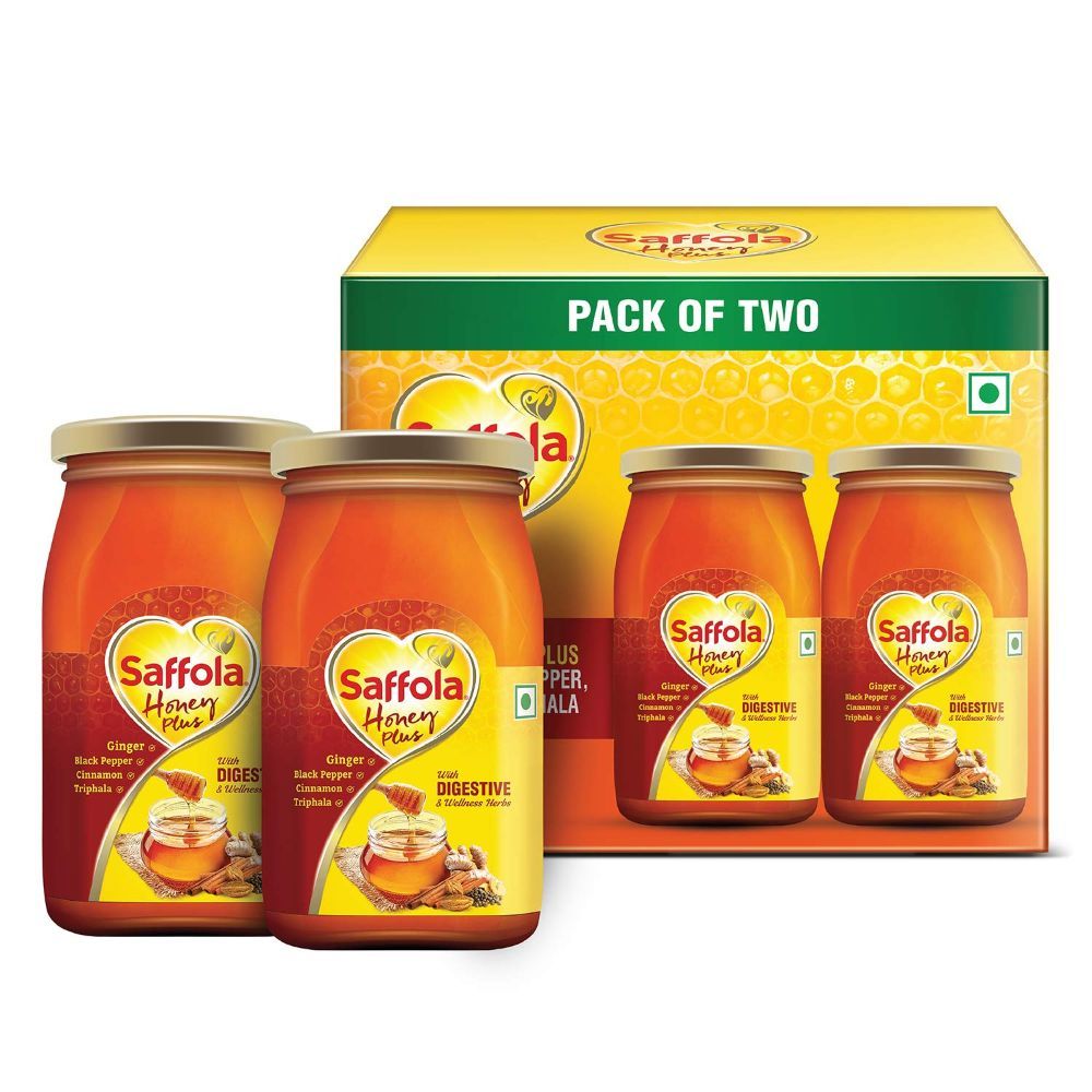 Buy Saffola Honey Plus Ginger, 250 g Online at Best Prices | Wellness ...