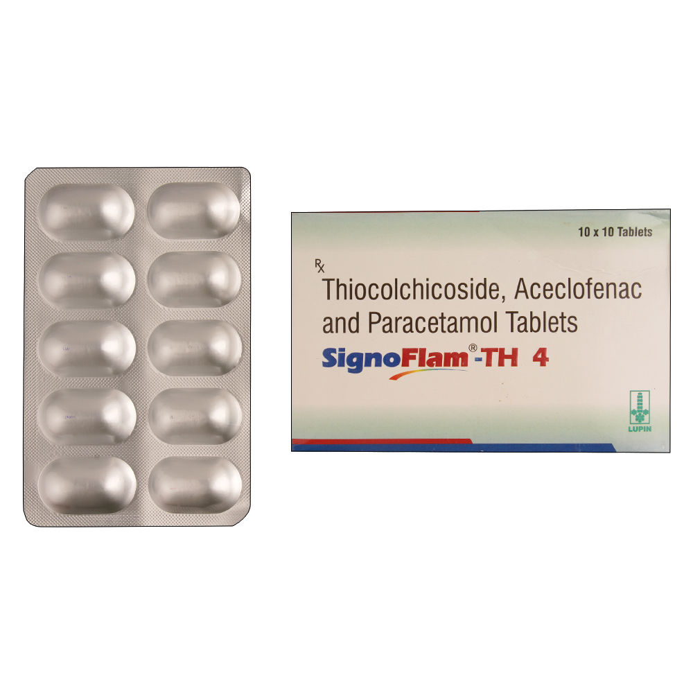 Buy Signoflam-TH 4mg 10 Tablets Online at Best Prices | Wellness Forever