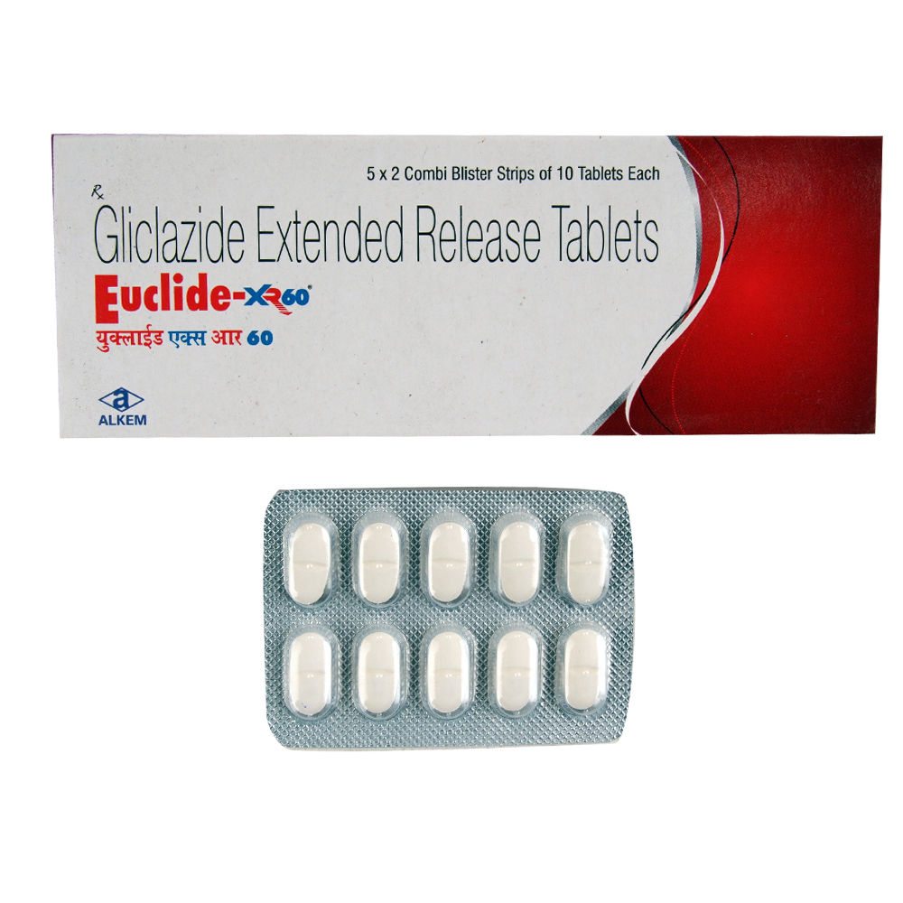 Buy Euclide-XR 60mg 10 Tablets Online at Best Prices | Wellness Forever