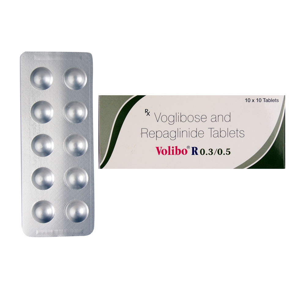 Buy Volibo-R 0.3/0.5mg 10 Tablets Online at Best Prices | Wellness Forever