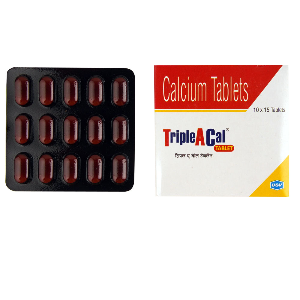 Buy Triple-A-Cal 15 Tablets Online at Best Prices | Wellness Forever