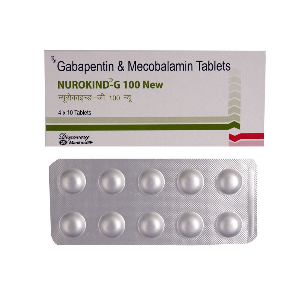 Buy Nurokind-G 100 New 10 Tablets Online at Best Prices | Wellness Forever