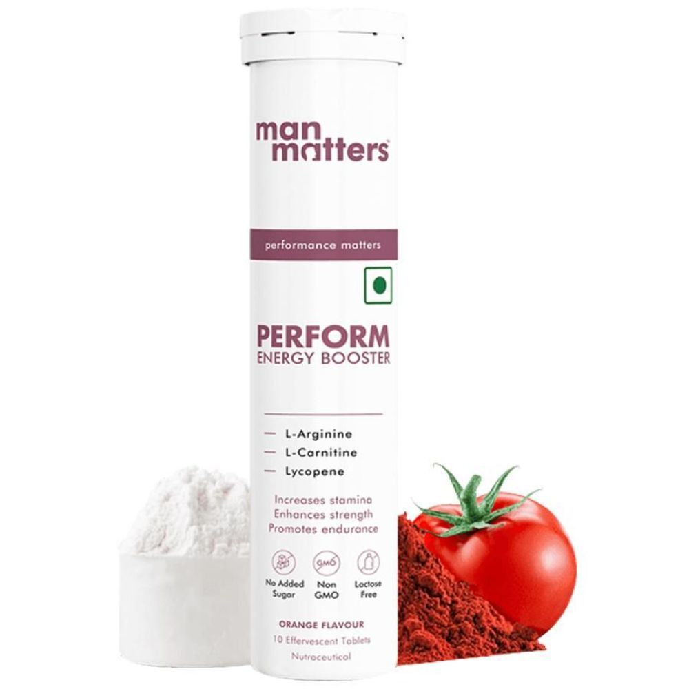 Buy Man Matters Perform Energy Booster Effervescent Tablets, 10 tablets ...