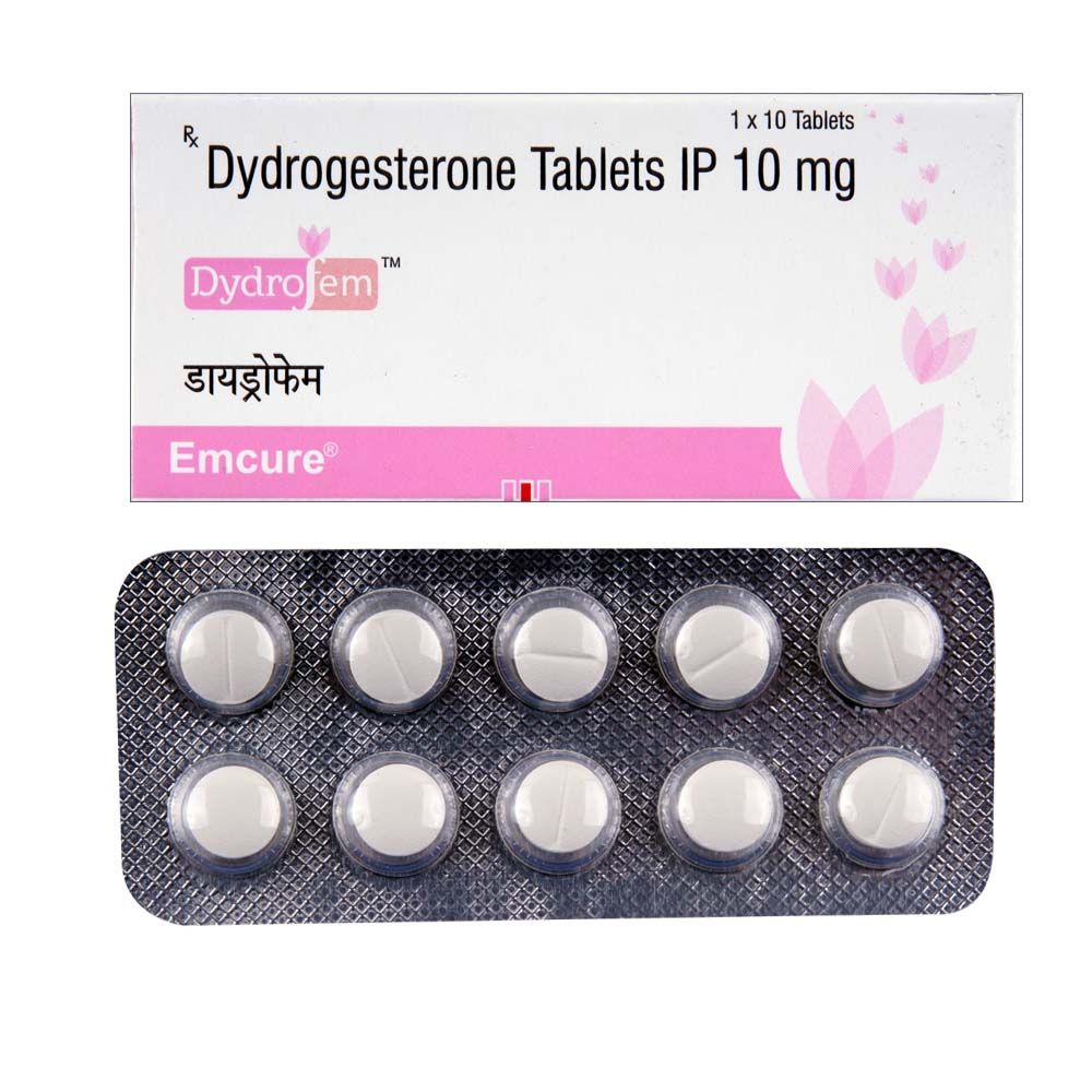 Buy Dydrofem 10mg 10 Tablets Online at Best Prices | Wellness Forever