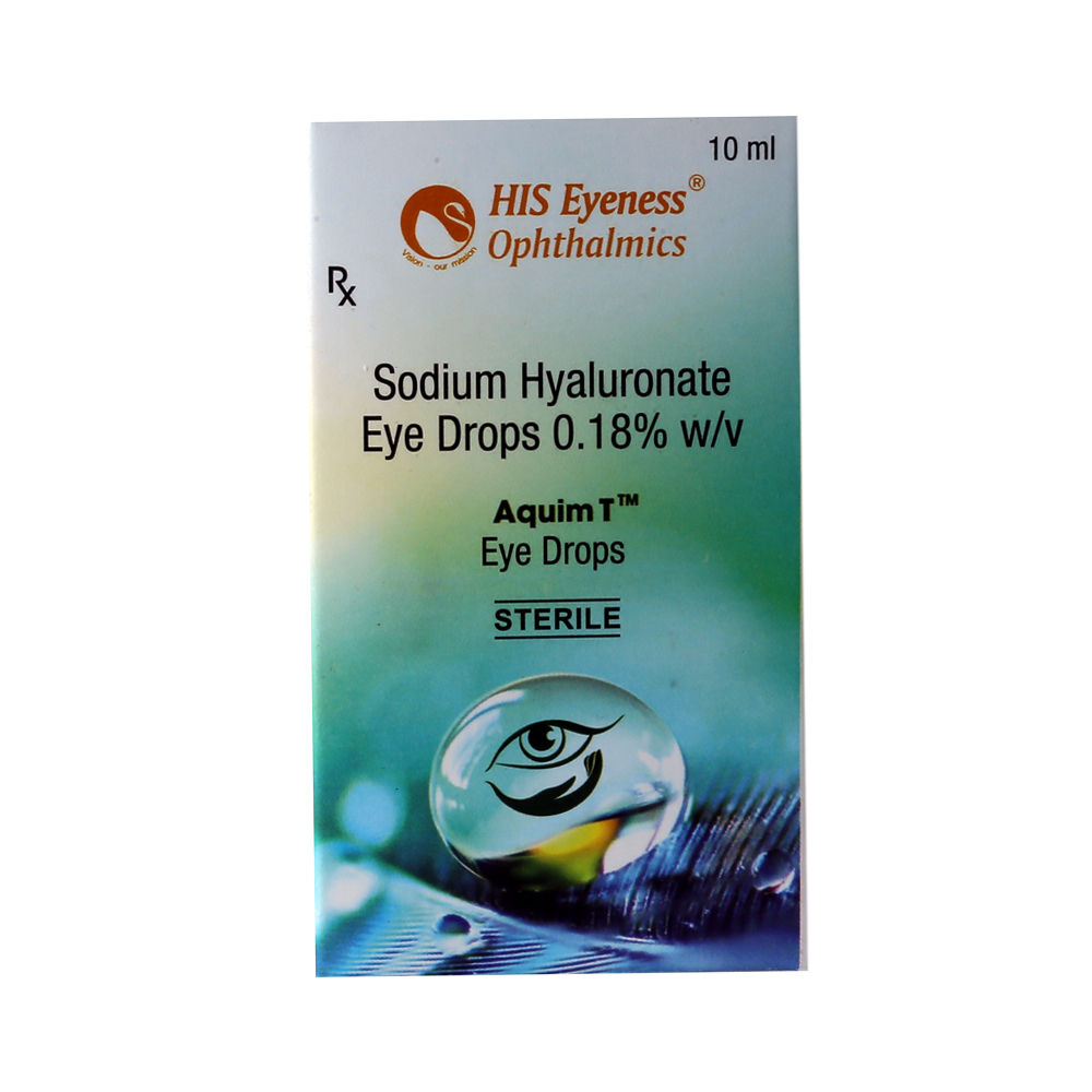 Buy Aquim-T Eye Drops 10 ml Online at Best Prices | Wellness Forever