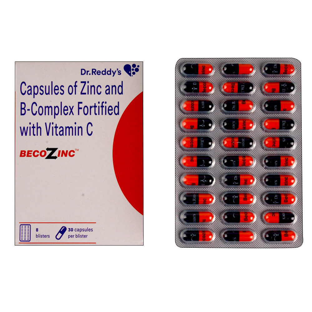 Buy Becozinc 30 Capsules Online at Best Prices | Wellness Forever
