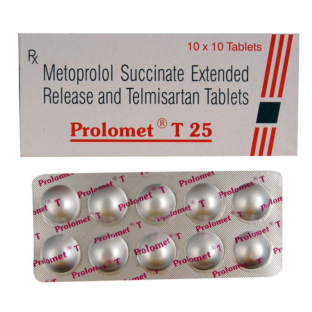 Buy Prolomet-T 25mg 10 Tablets Online at Best Prices | Wellness Forever