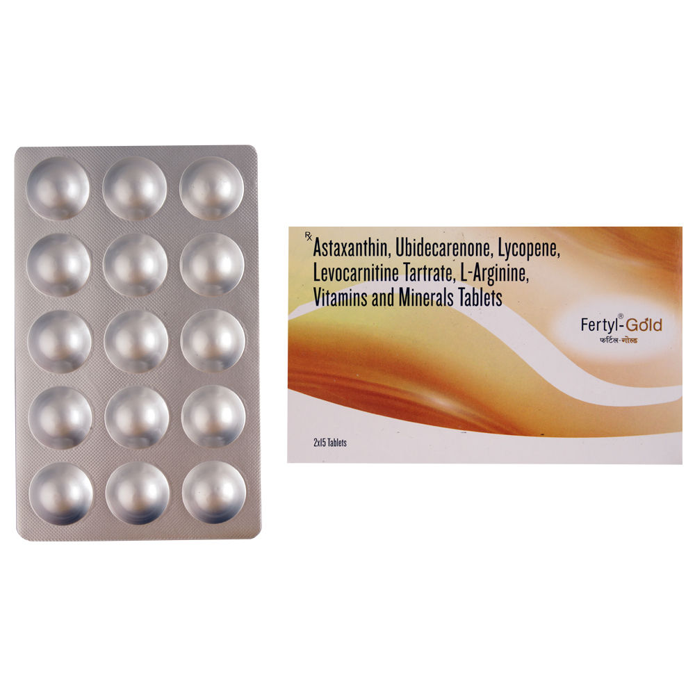 Buy Fertyl-Gold 15 Tablets Online at Best Prices | Wellness Forever