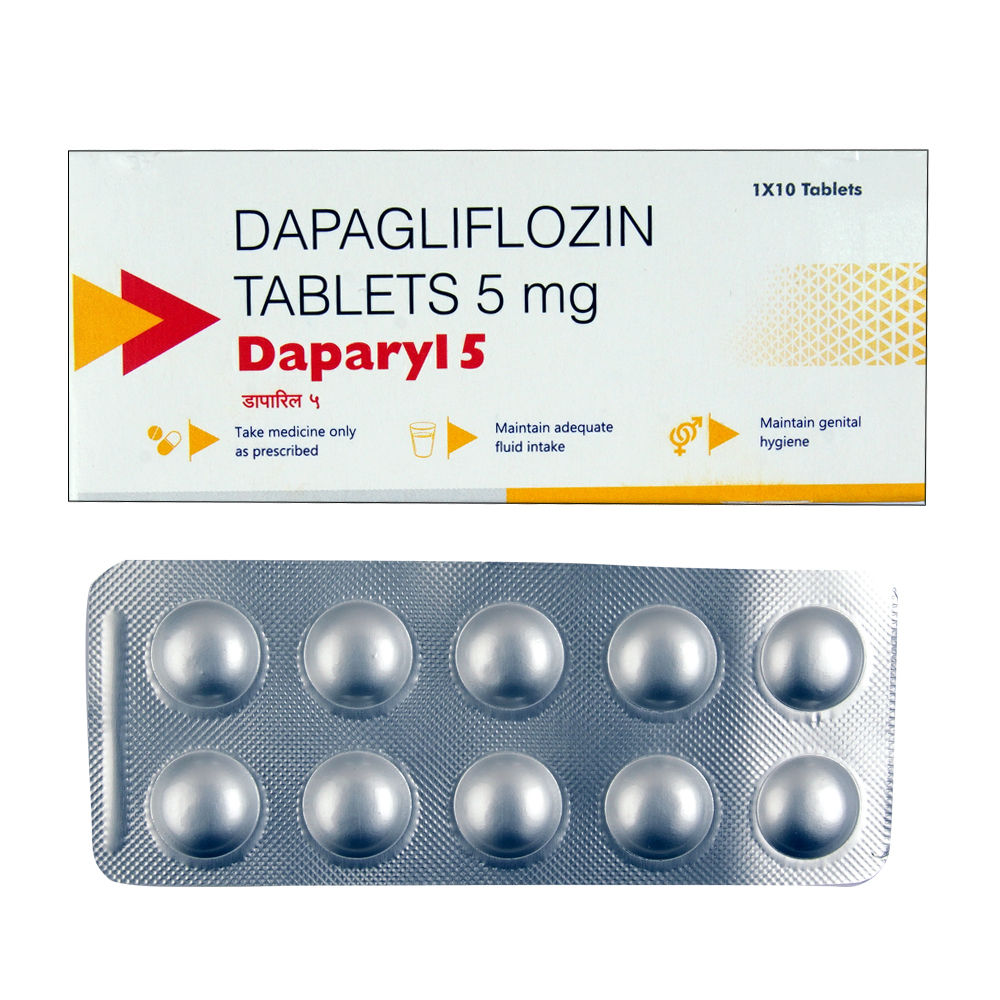 Buy Daparyl 5mg 10 Tablets Online at Best Prices | Wellness Forever