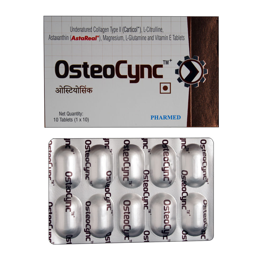 Buy Osteocync 10 Tablets Online at Best Prices | Wellness Forever