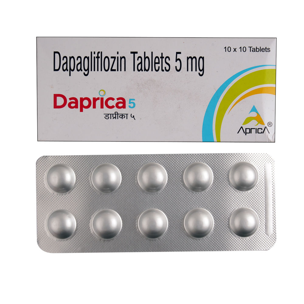 Buy Daprica 5mg 10 Tablets Online at Best Prices | Wellness Forever