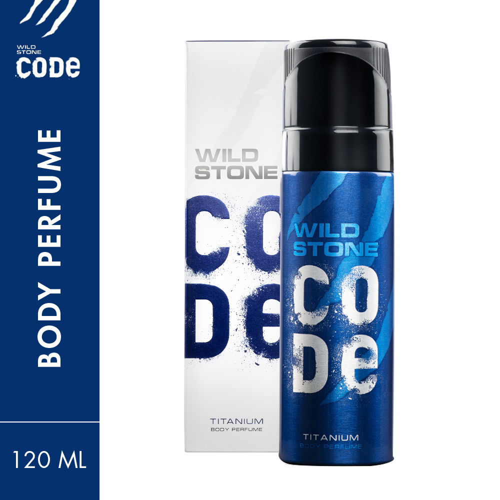 Buy Wild Stone Code Titanium Body Perfume for Men 120ml Online at Best ...