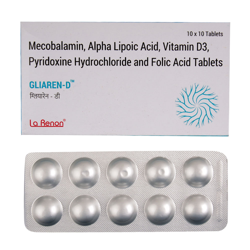 Buy Gliaren-D 10 Tablets Online at Best Prices | Wellness Forever