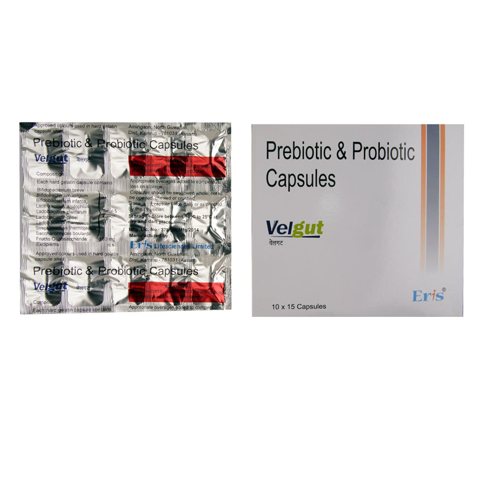 Buy Velgut 15 Capsules Online at Best Prices | Wellness Forever
