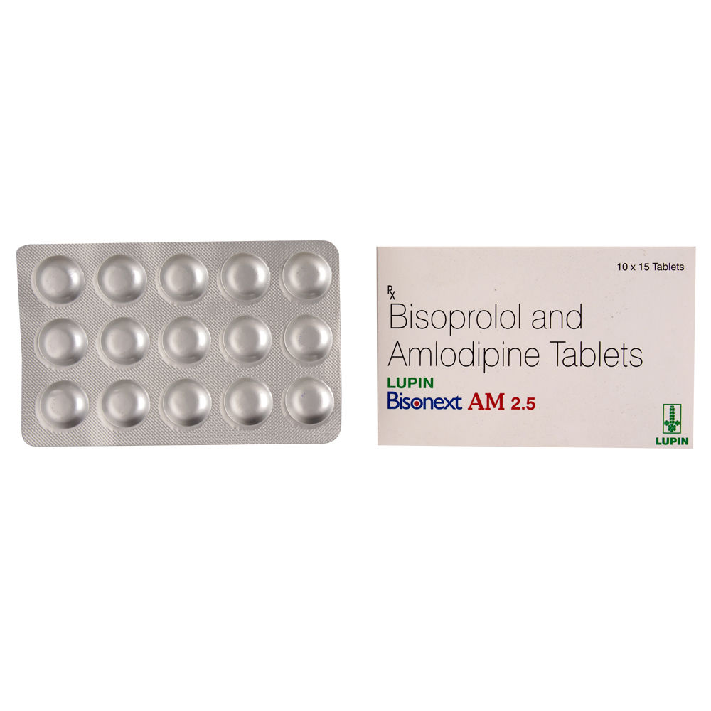Buy Bisonext-AM 2.5mg 15 Tablets Online at Best Prices | Wellness Forever